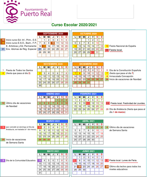 Calendario Escolar 2024 Puerto Rico